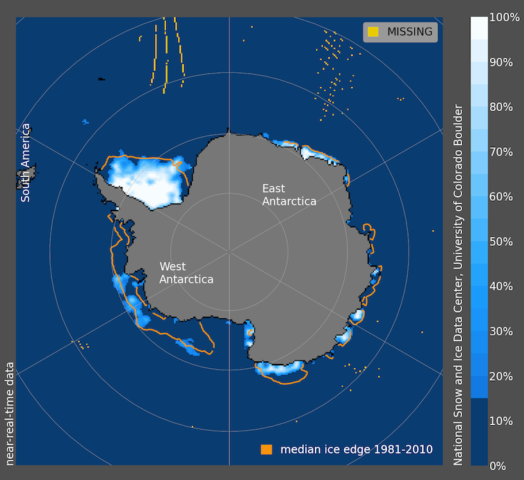 La calotte glaciaire antarctique fond. Et ce n’est pas une bonne ...