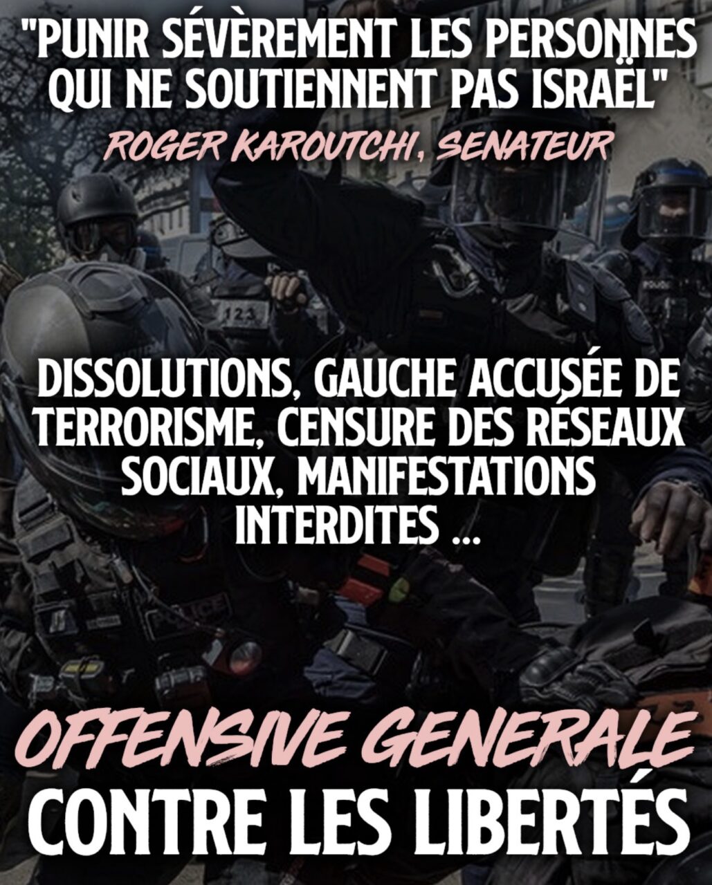 Attaques généralisées contre la liberté d'expression — Contre Attaque ...