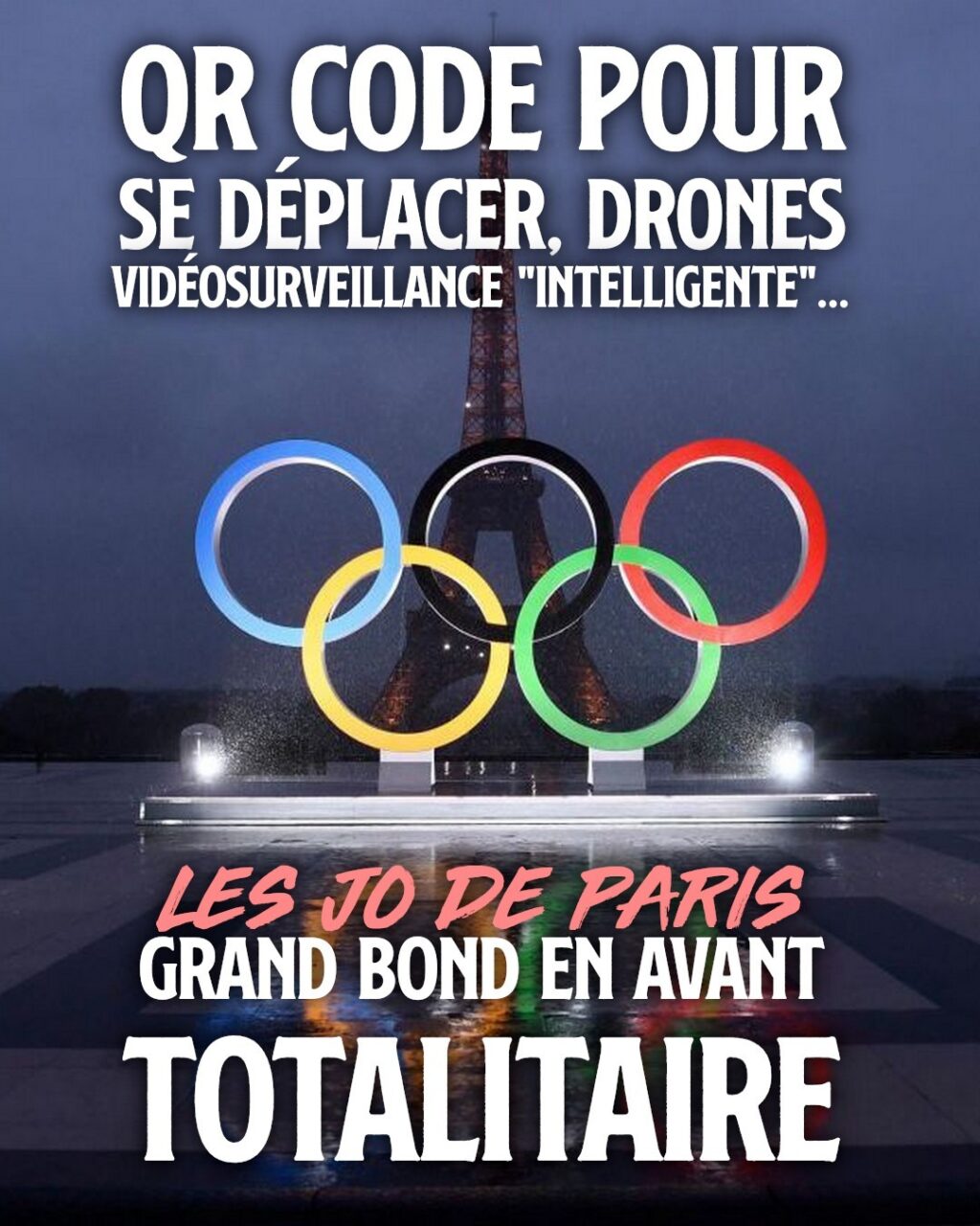 JO 2024 : vidéosurveillance algorithmique, drones, QR code… le grand ...