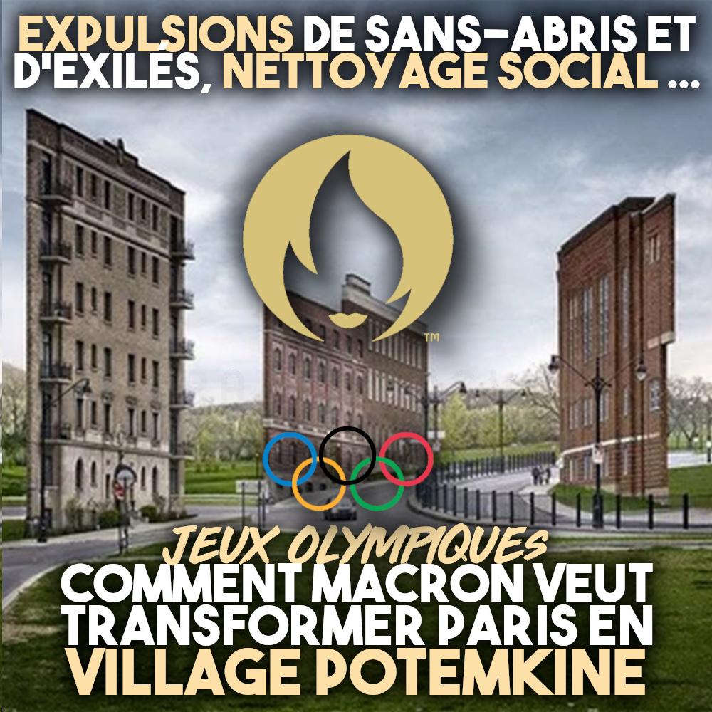 Paris 2024 : comment Macron veut transformer Paris en village Potemkine ...