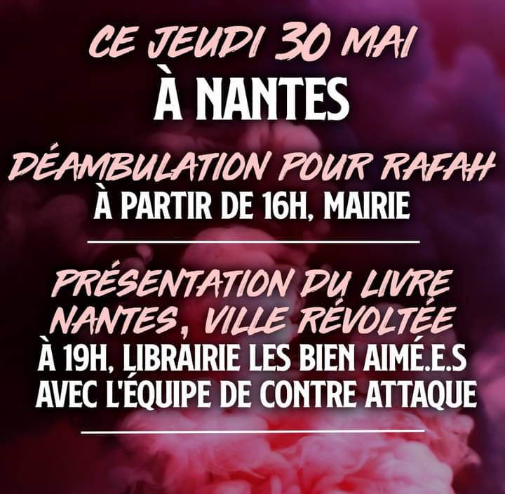 Ce jeudi 30 mai Nantes | OnePlanete