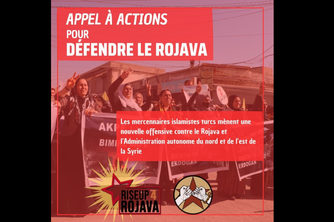 Défendons le Rojava contre les attaques de la Turquie | OnePlanete