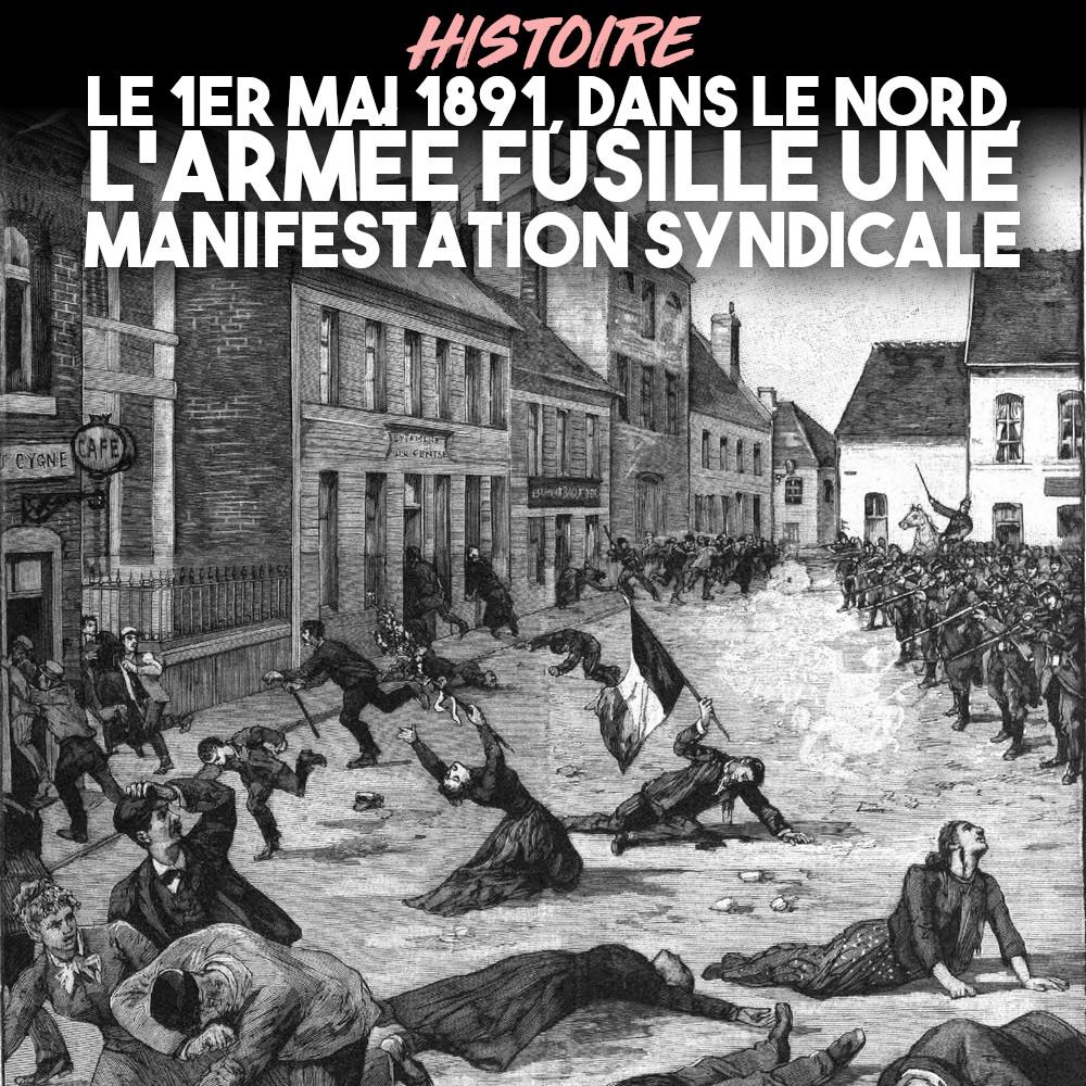 Histoire : en 1891, un 1er Mai sanglant dans le nord de la France ...