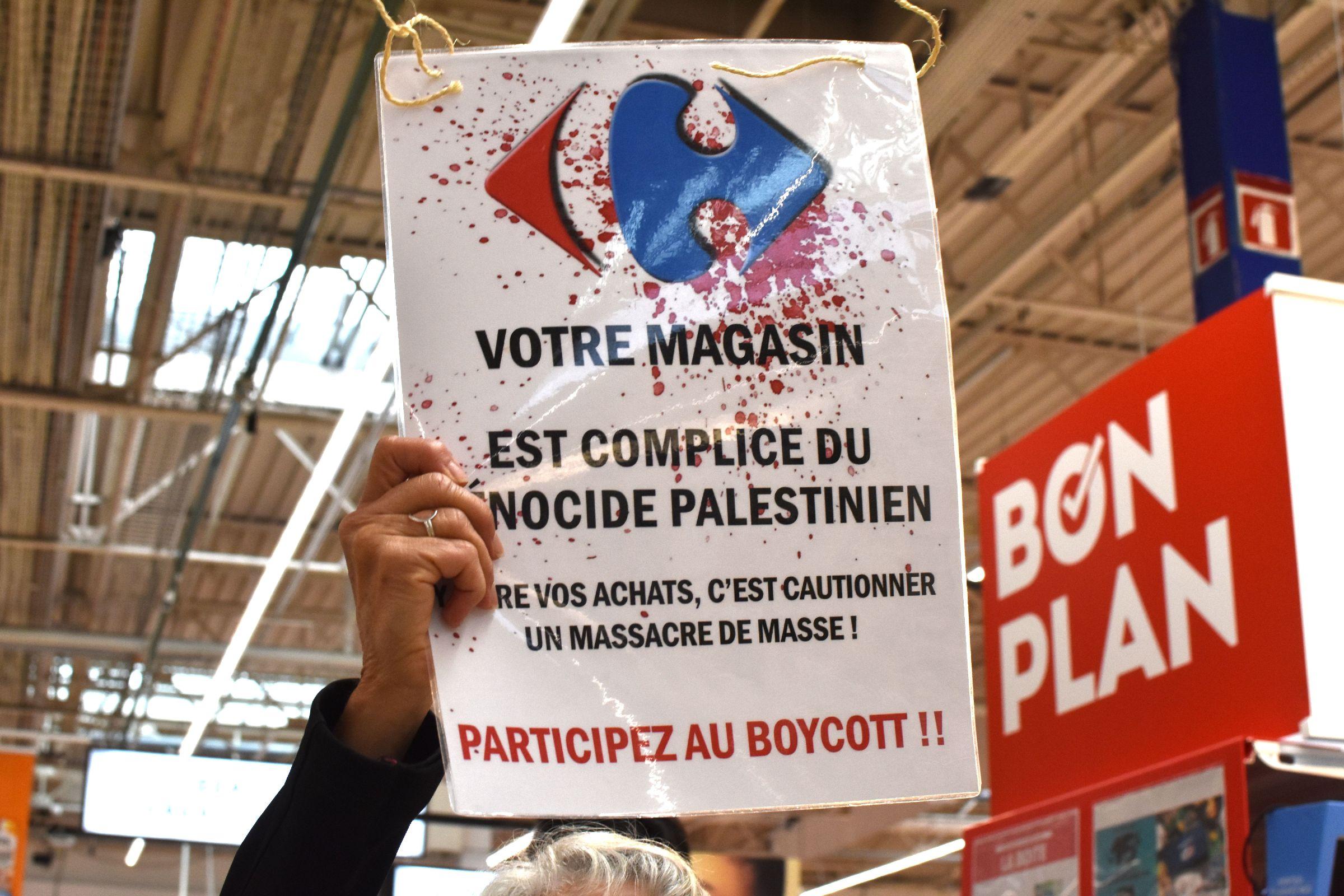 Action de boycott à Carrefour Quétigny | OnePlanete