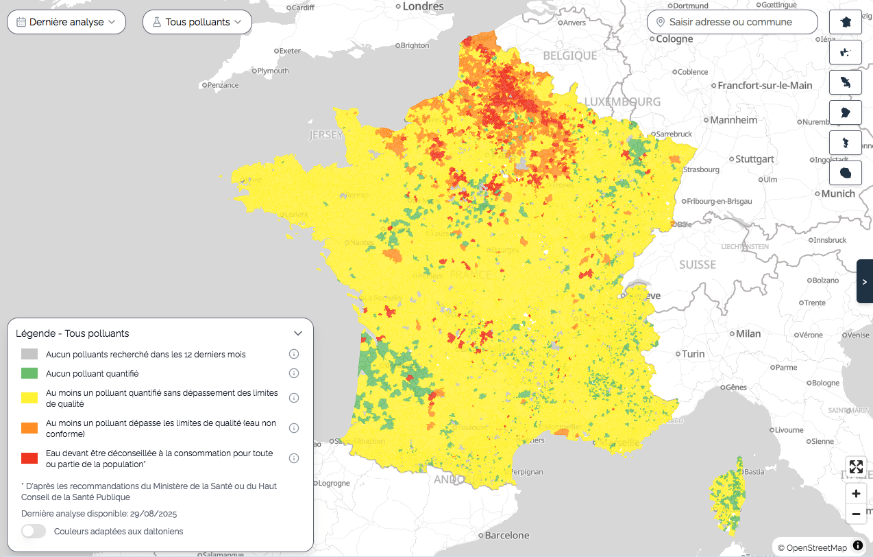 L’Anses alerte sur l’omniprésence des polluants éternels, dits PFAS, en ...