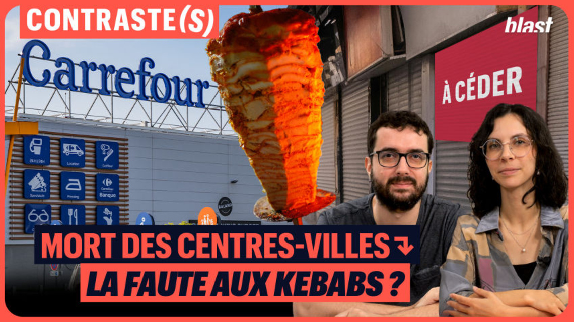 Mort des centres-villes : la faute aux kebabs ? | OnePlanete