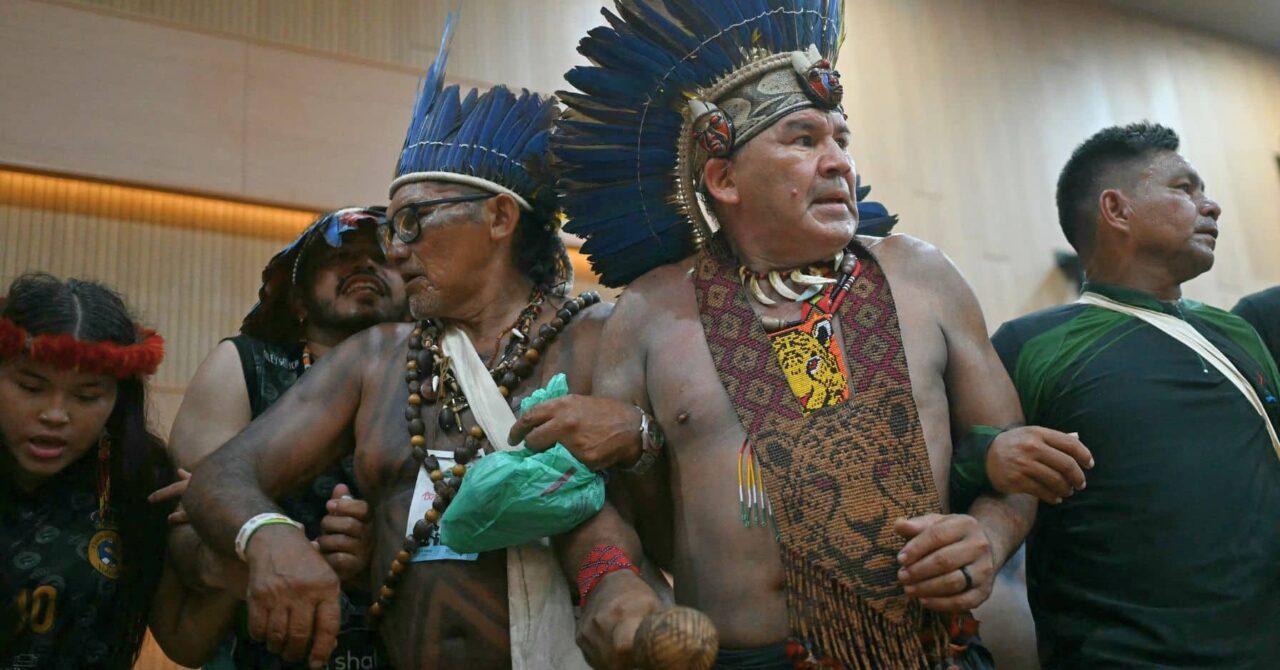 Les peuples autochtones ont bloqué la COP30 pour dénoncer l ...