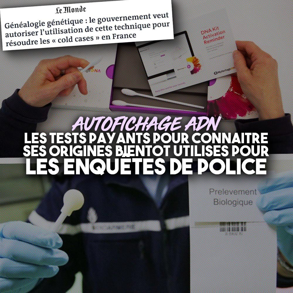 Autofichage ADN : les tests pour connaître ses origines bientôt ...