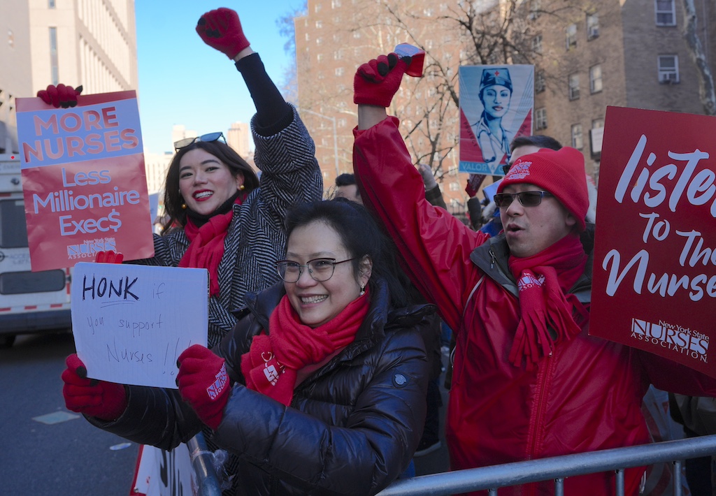 New York City Nurses Have Launched Their Biggest-Ever Strike | OnePlanete
