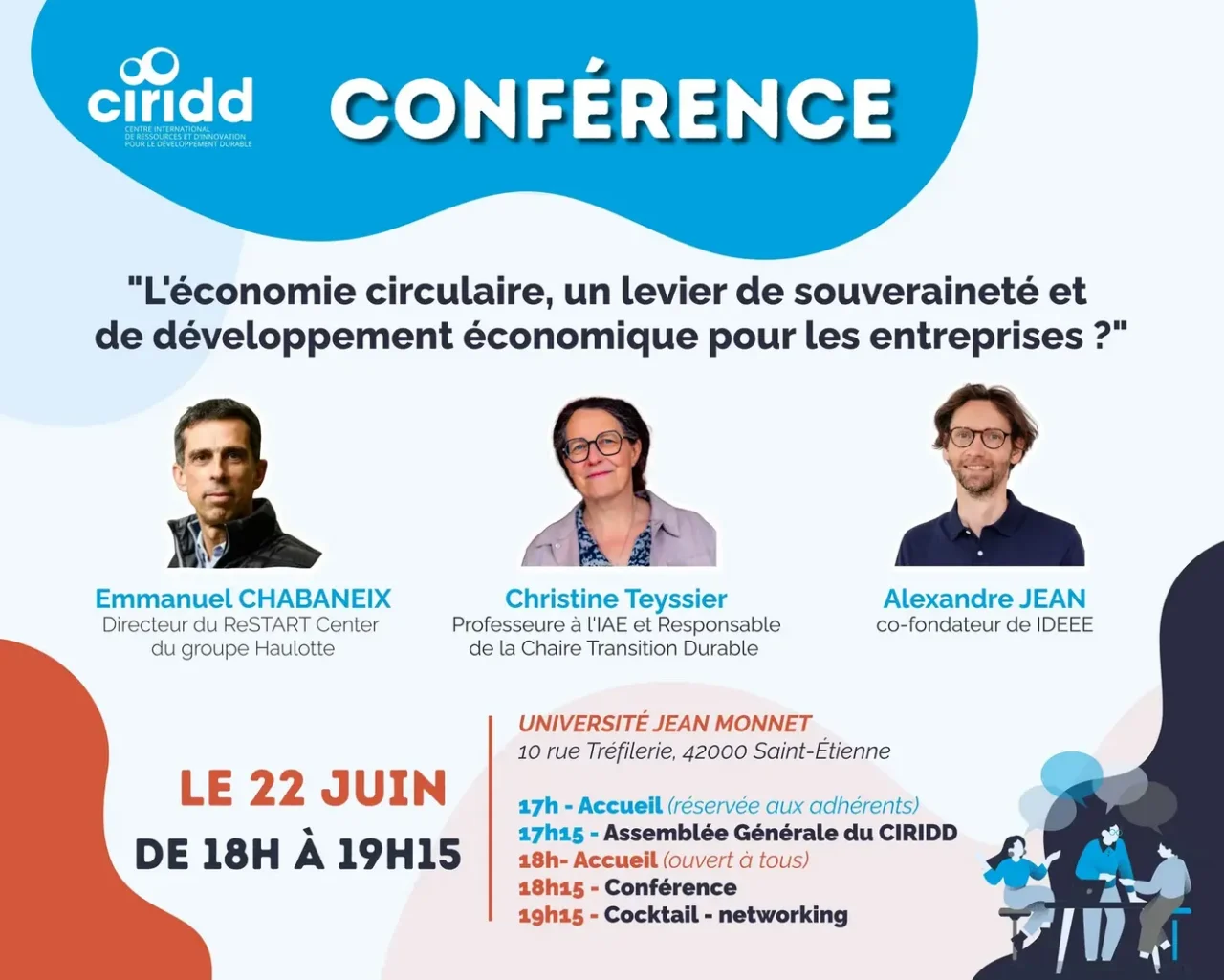 Le CIRIDD vous invite à sa conférence sur l’économie circulaire ...